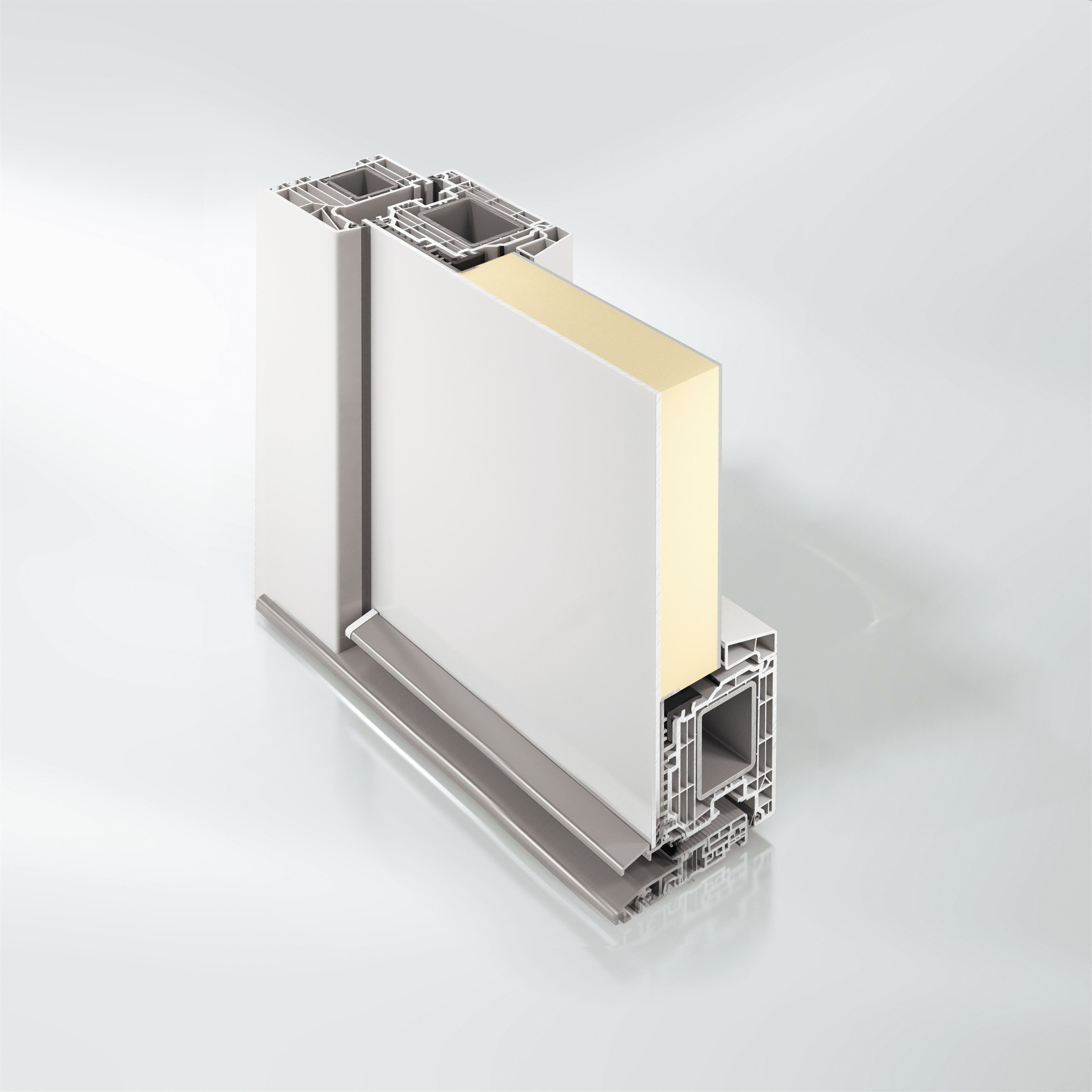 PVC-U entrance doors