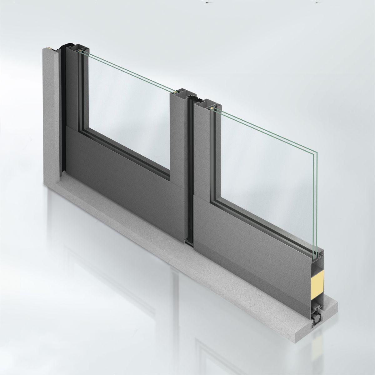 Folding and sliding Door