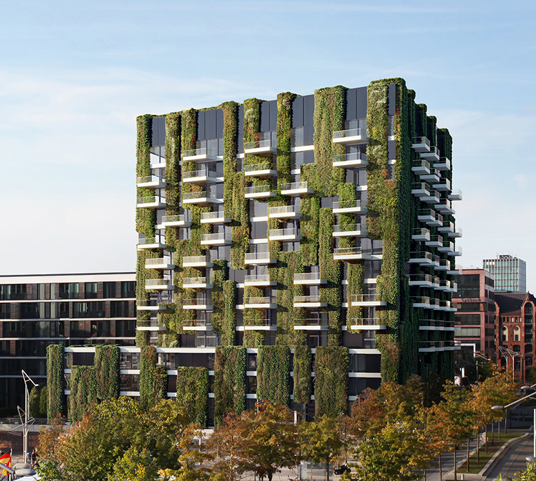 Schüco AF UDC 80 Green Facade
