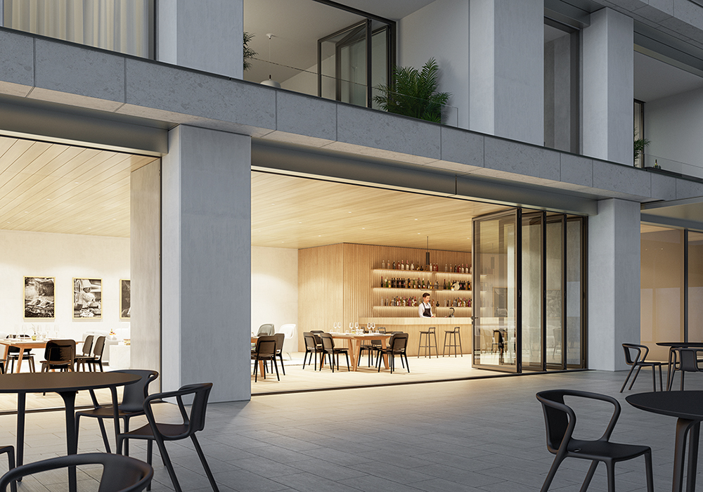 Neues Aluminium-Faltschiebesystem Schüco AS FD 75/90.HI