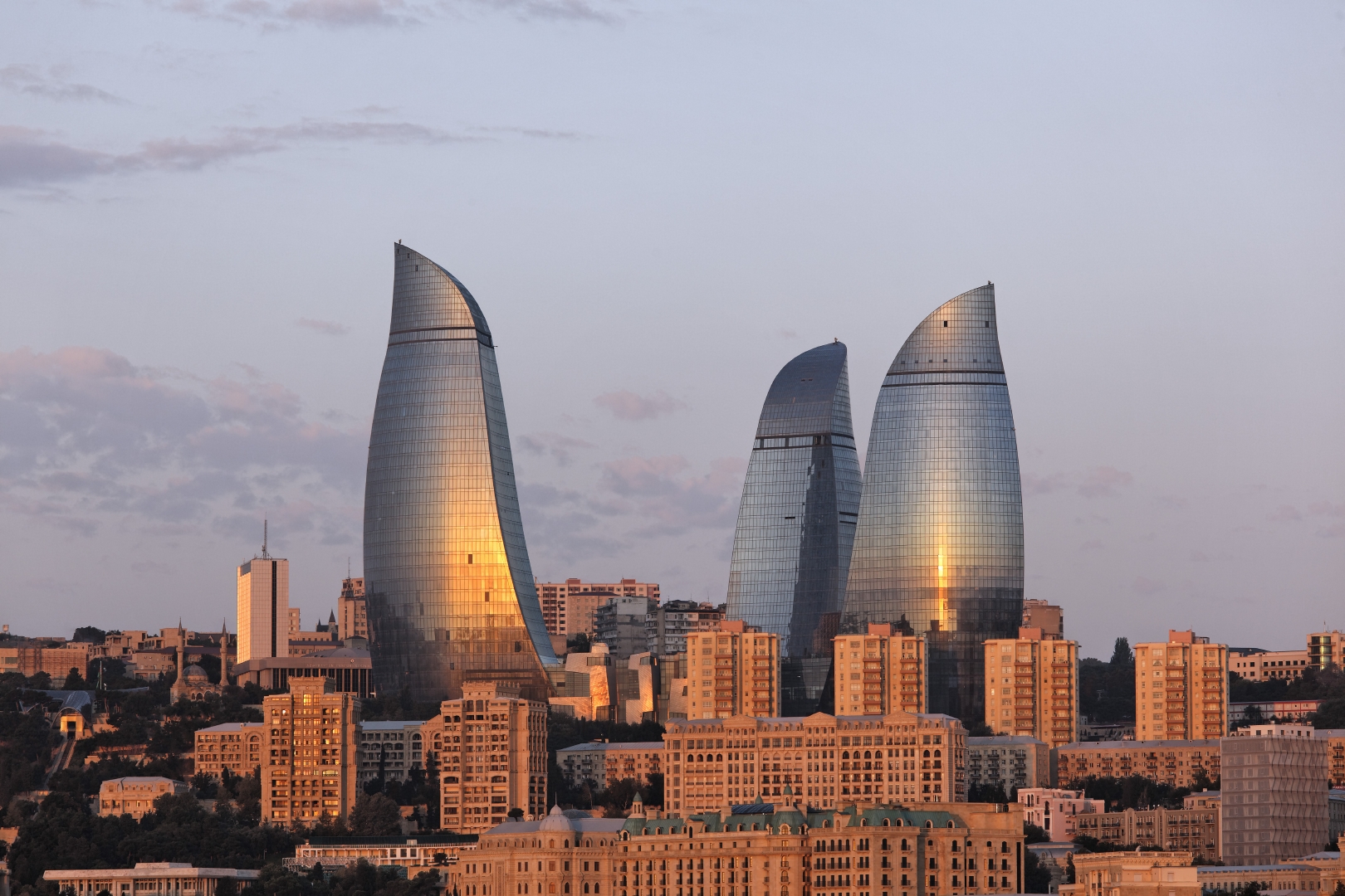 Flame Towers - Schüco Azerbaijan
